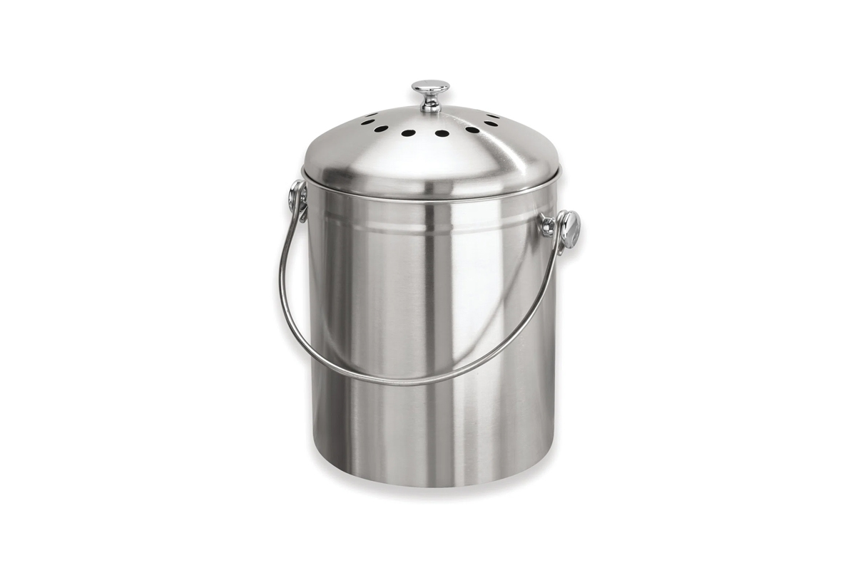 10 Straightforward Items: Kitchen Compost Bins - Decor-Ddecoraty