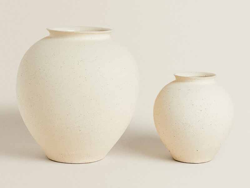 Textured Ceramic Vase