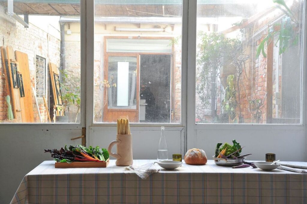 Italian Linens Tablecloths and Napkins from Chiarastella Cattana in Venice