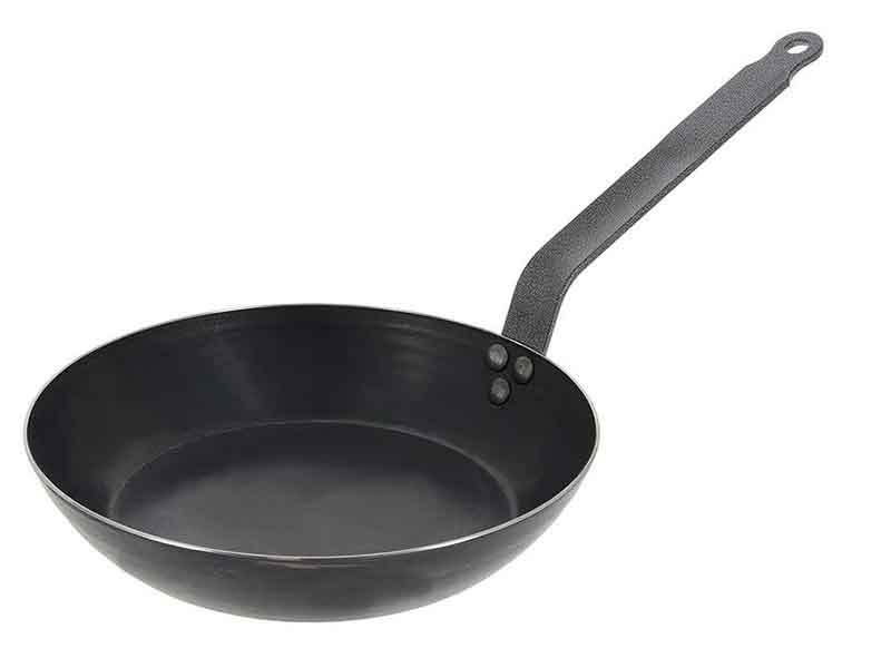 Blue Carbon Steel Frying Pan