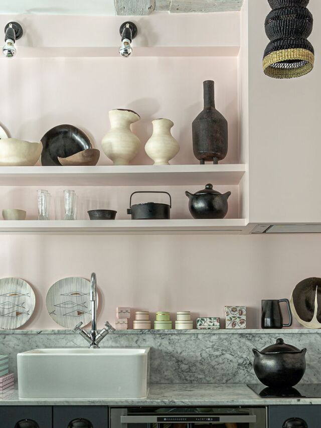 Steal This Look: A Pocket Kitchen in Paris with a Fresh Pastel Palette ...