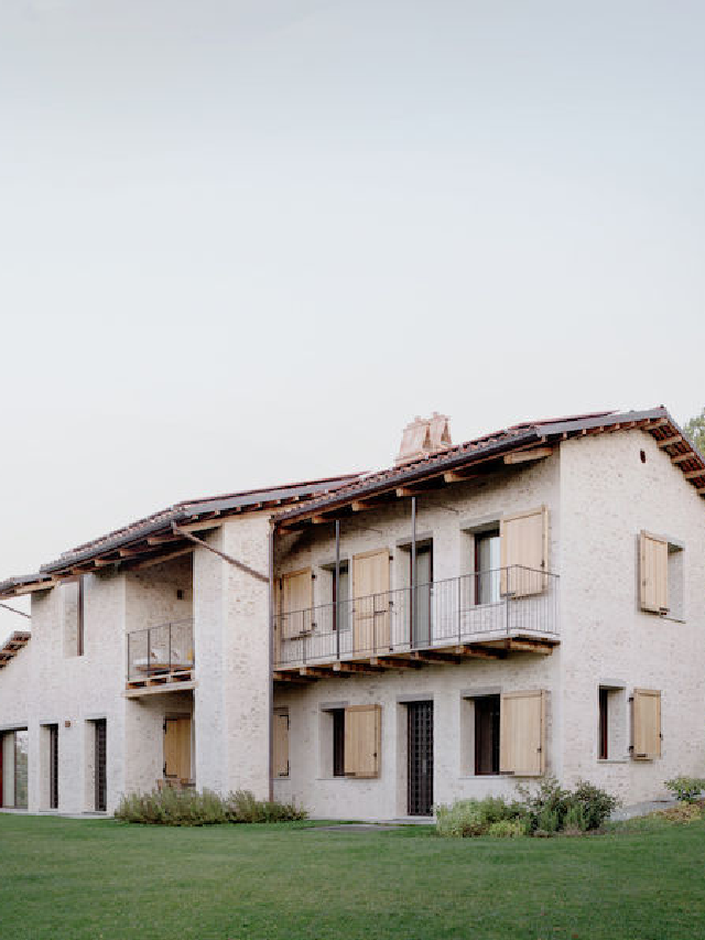 A 200-year old Italian farmhouse is reimagined for a fashion designer ...