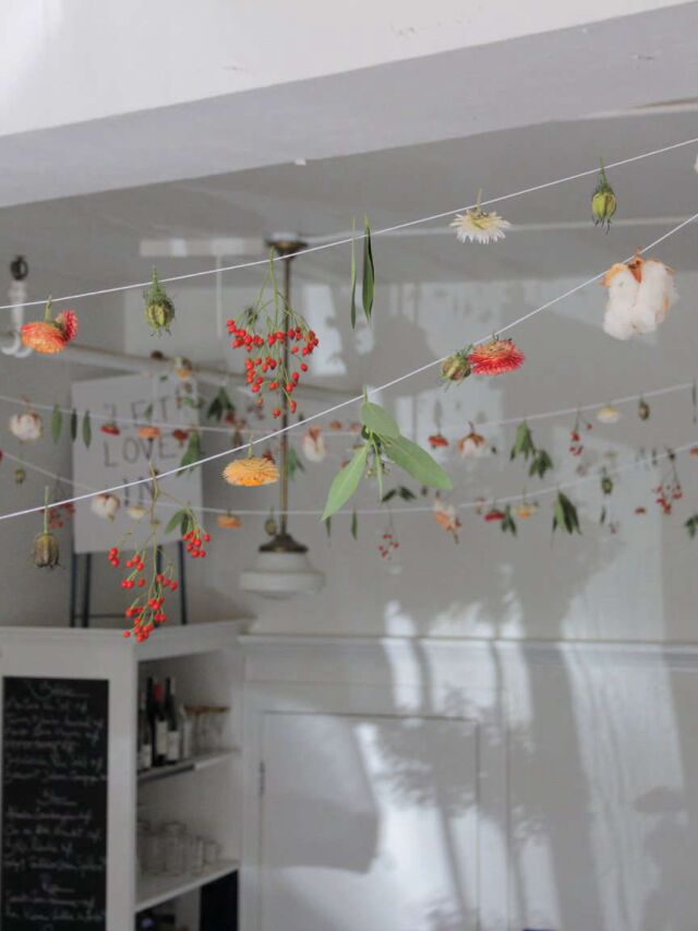 DIY: An Artful Botanical Garland by Måurice in Portland, OR ...