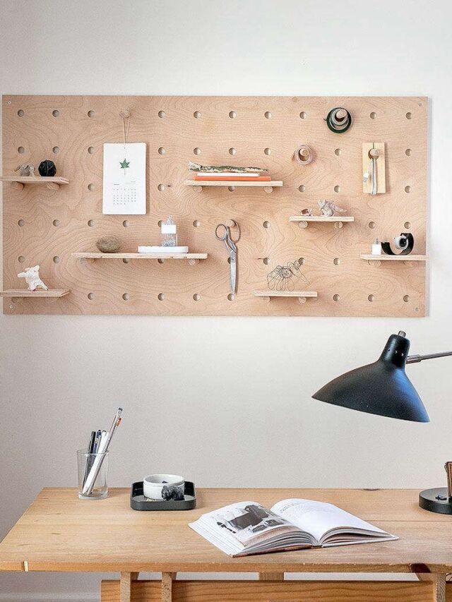 Trending on The Organized Home: Utilitarian Luxe (Pegboard DIY Included ...