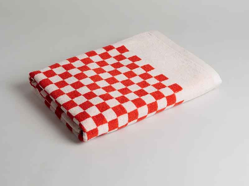 Roman Pool Towel Paloma Sun & Ecru