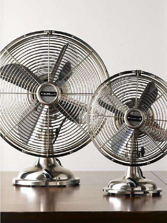 10 Easy Pieces: Table and Desk Fans - Remodelista Web Story - Remodelista