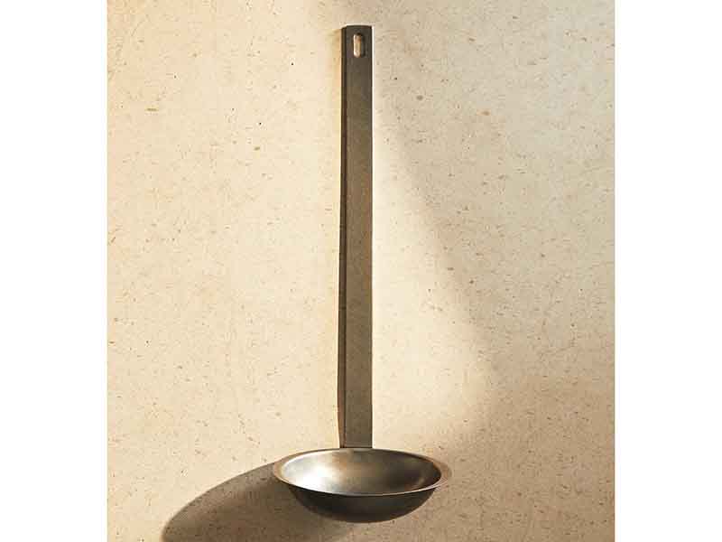 Stonewashed Steel Ladle