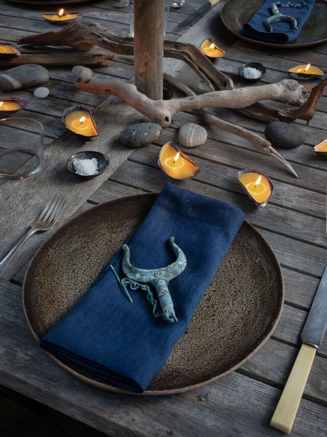 DIY: Mussell Shell Votives for Dark Autumn Nights - Remodelista Web ...