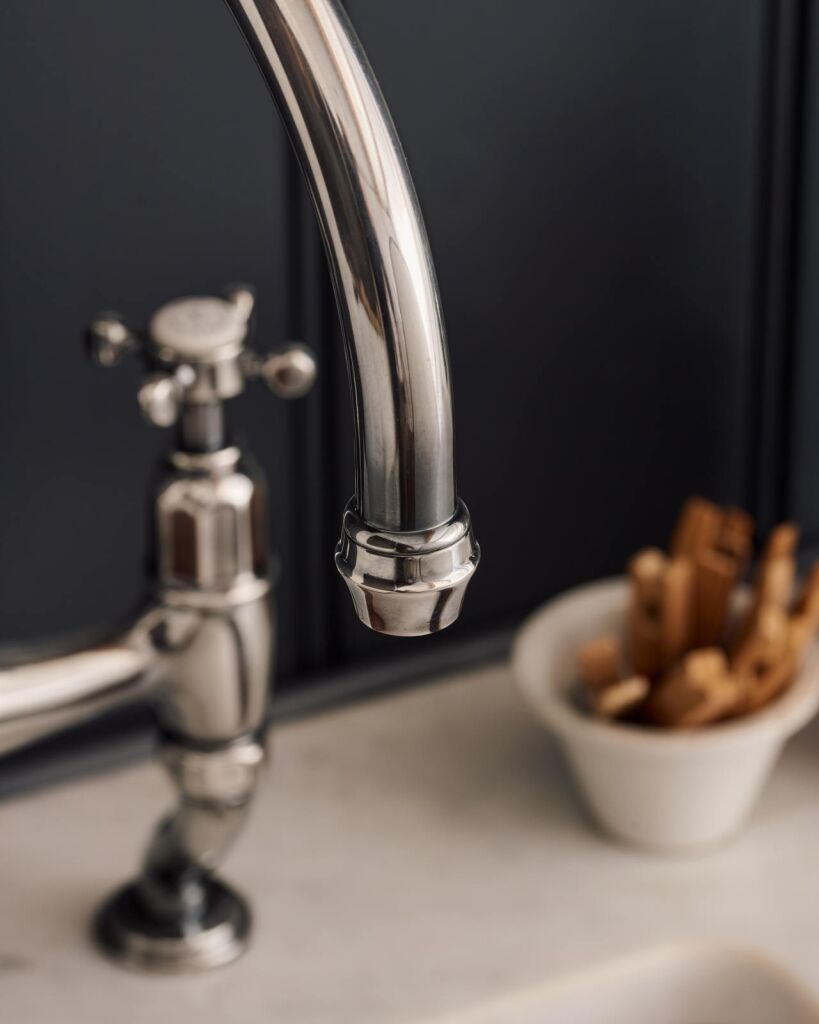 Object of Desire: Devol's Glamorous Silver-Plated Kitchen Faucet ...