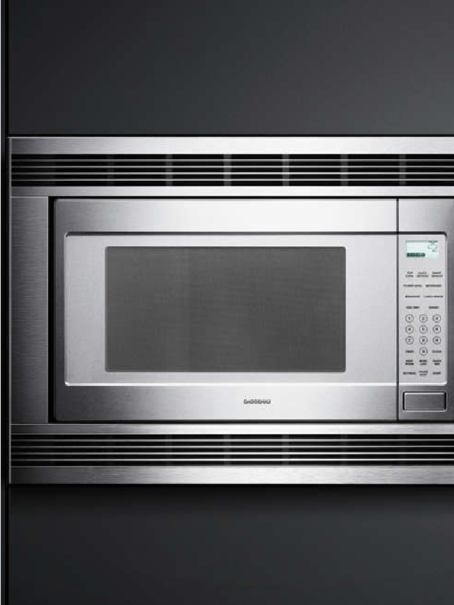 10 Easy Pieces: Built-in Microwaves - Remodelista Web Story - Remodelista