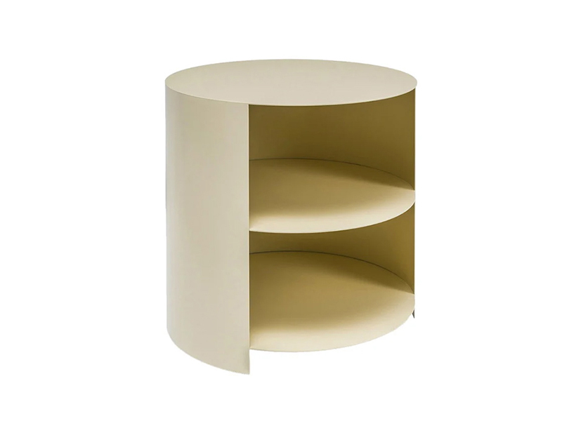 Ivory Hide Side Table
