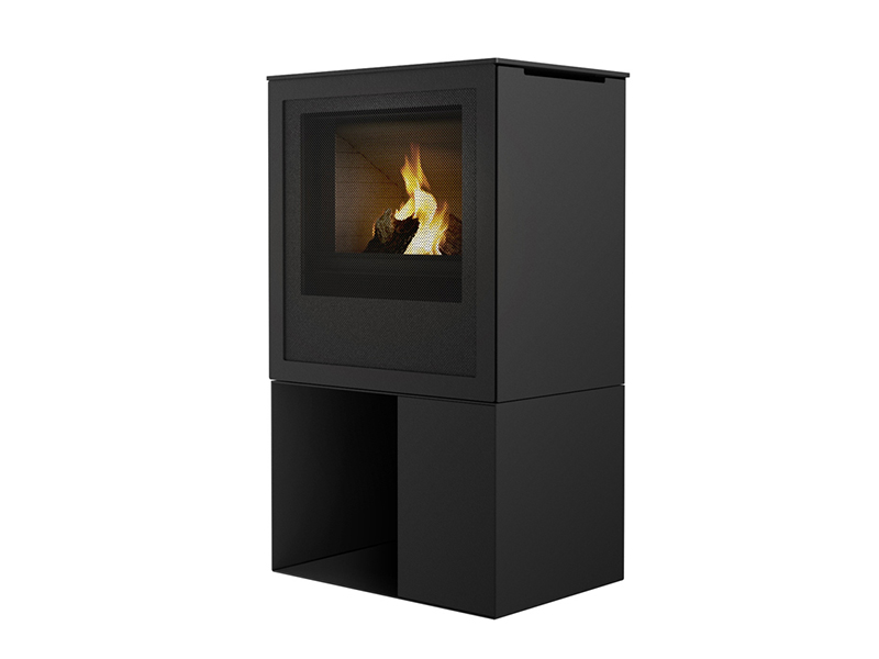 Qtee-II Gas With Glass Door & High Base