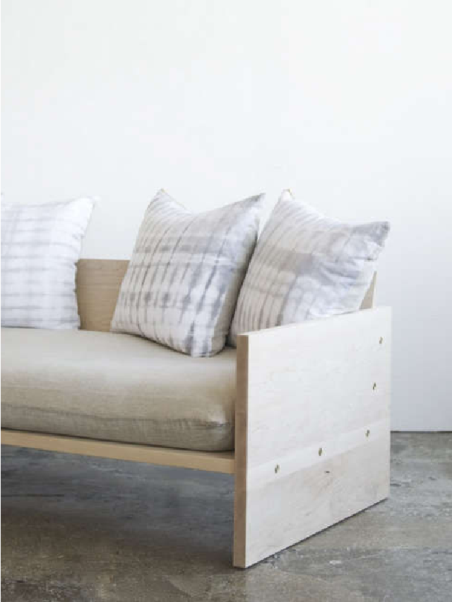A Modern Daybed Sofa, Hand-Dyed Shibori Included - Remodelista Web ...