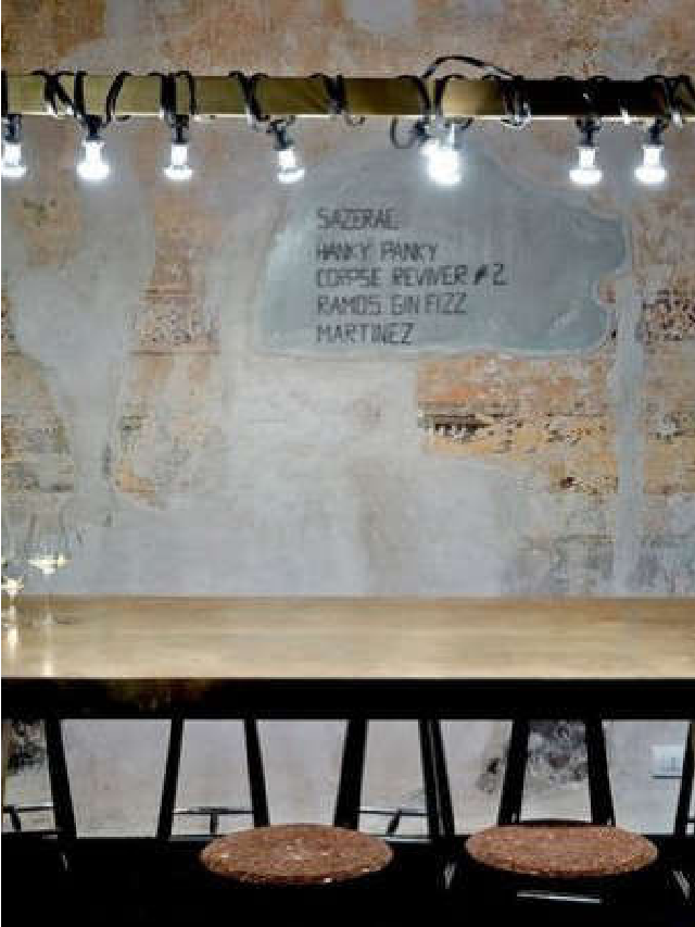 Decadent and Decayed: Dry Cocktail Bar in Milan - Remodelista Web Story ...