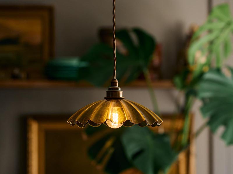 The Frilly Chartreuse Light