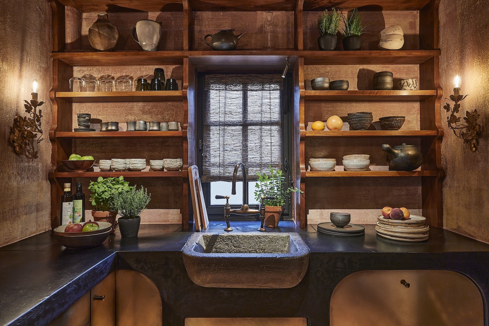 Glam Work Kitchen, Belgian Style by Joris Van Apers