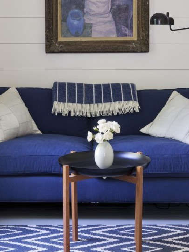 Rhapsody in Blue: A Finnish Stylist at Home in the Hamptons ...