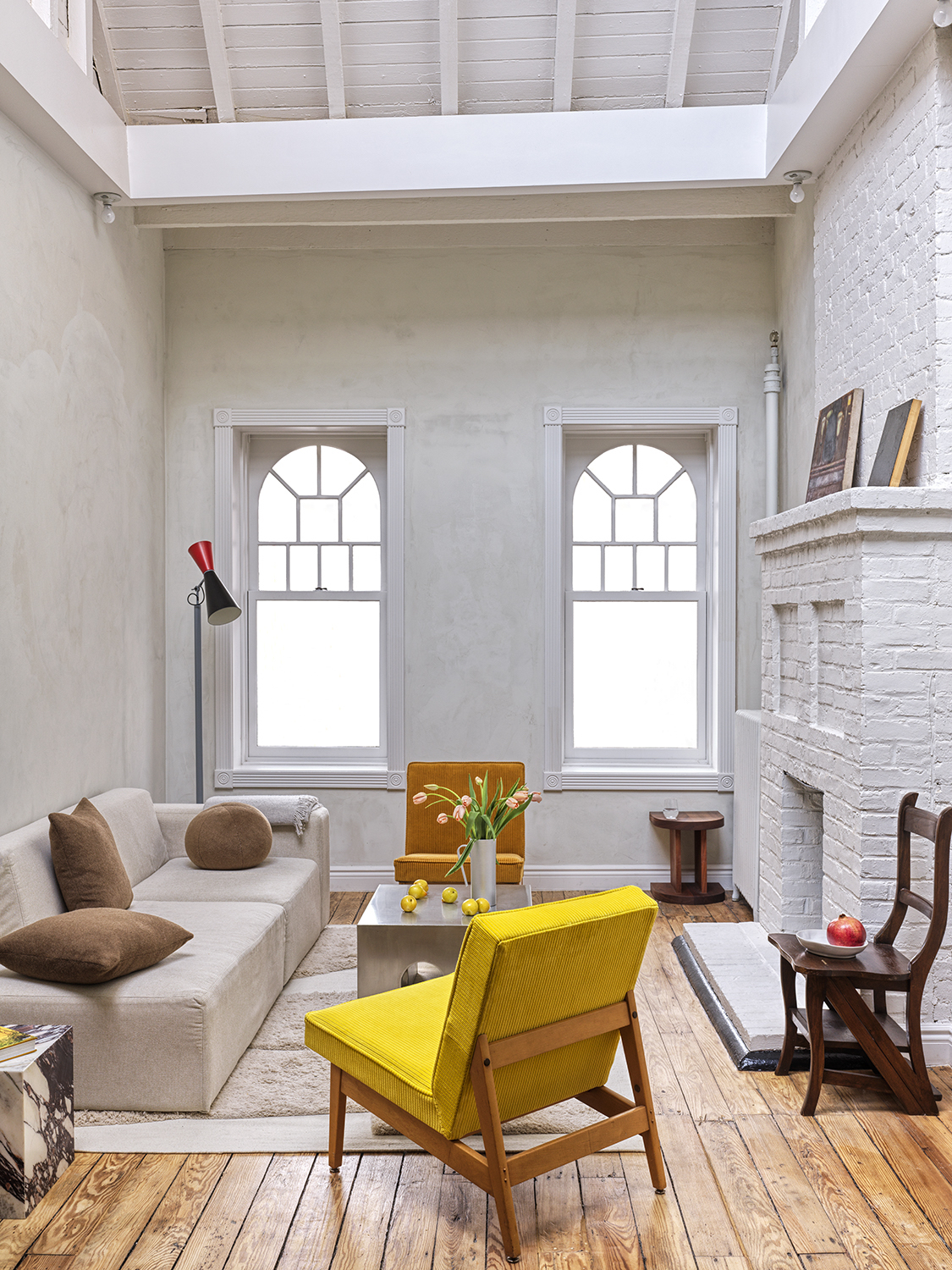 Small-Space Design Solution: A NYC Garret Apartment with a Bedroom in a Box