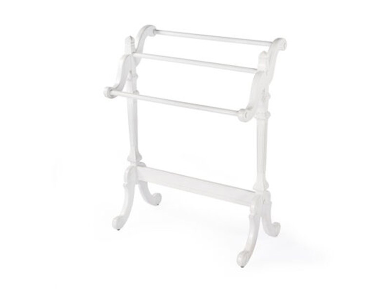 Butler Specialty Newhouse White Blanket Stand