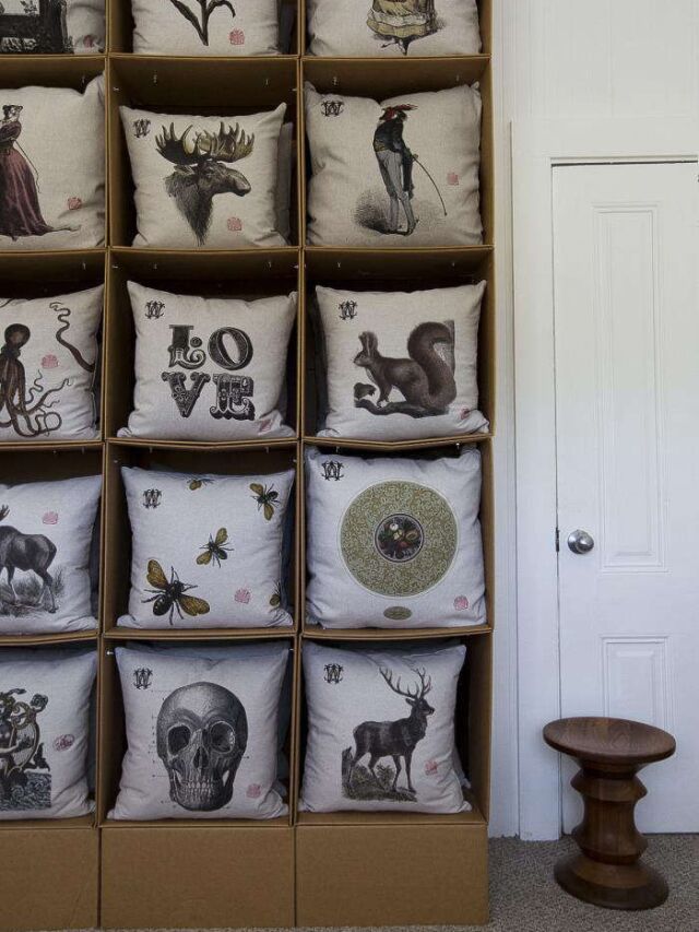 DIY: Instant Cardboard Box Shelving - Remodelista Web Story - Remodelista