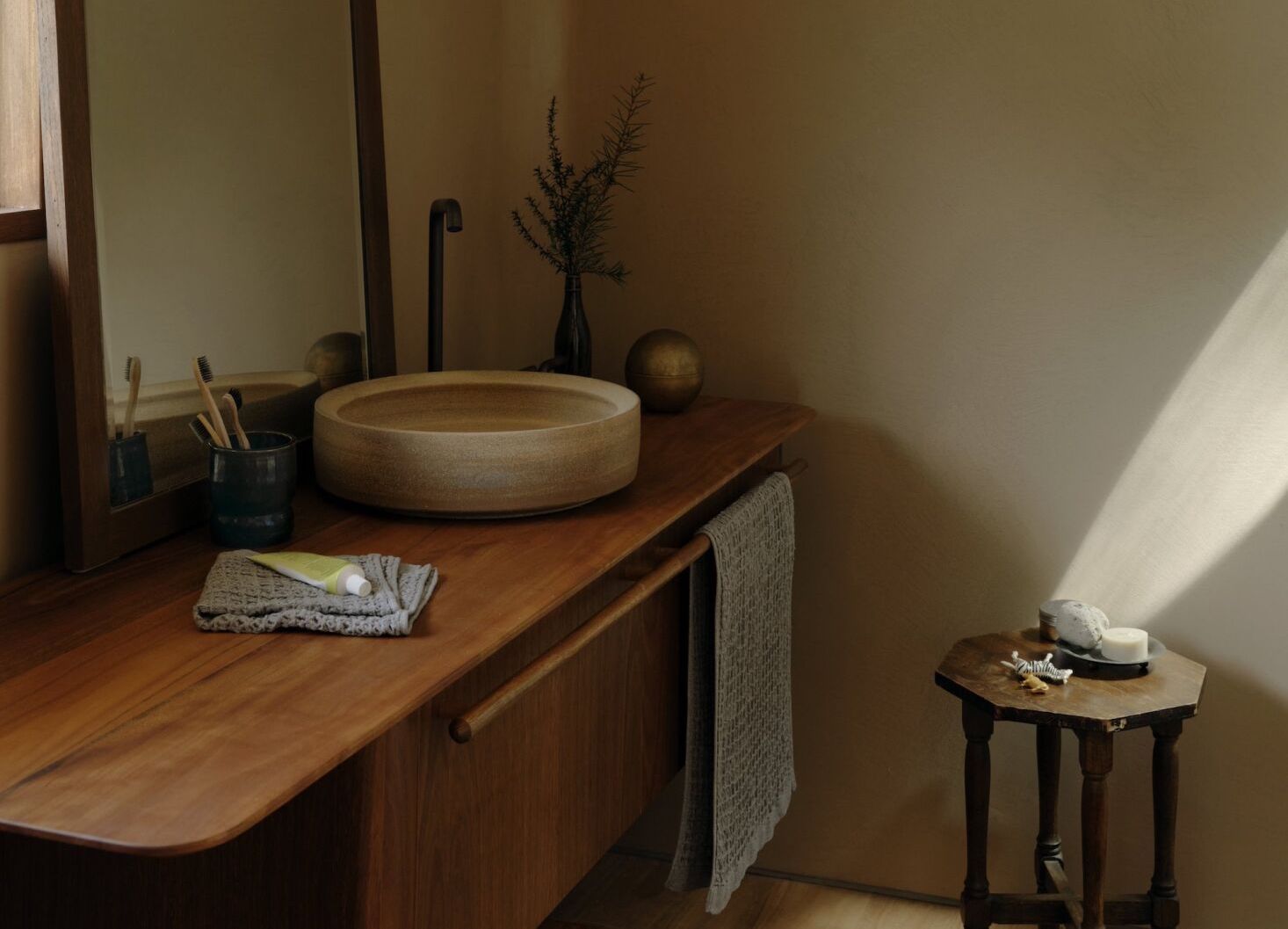 Handmade Ceramic Wash Basins by Lindsey Wherrett in Tasmania