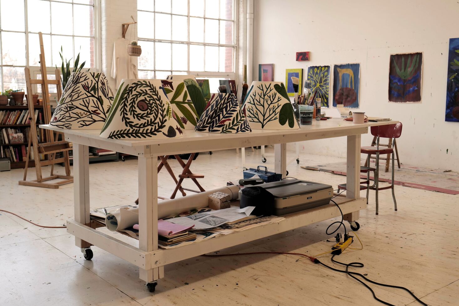 The Emma Kohlmann lamp collection from Slow Roads: blue-chip artist ...