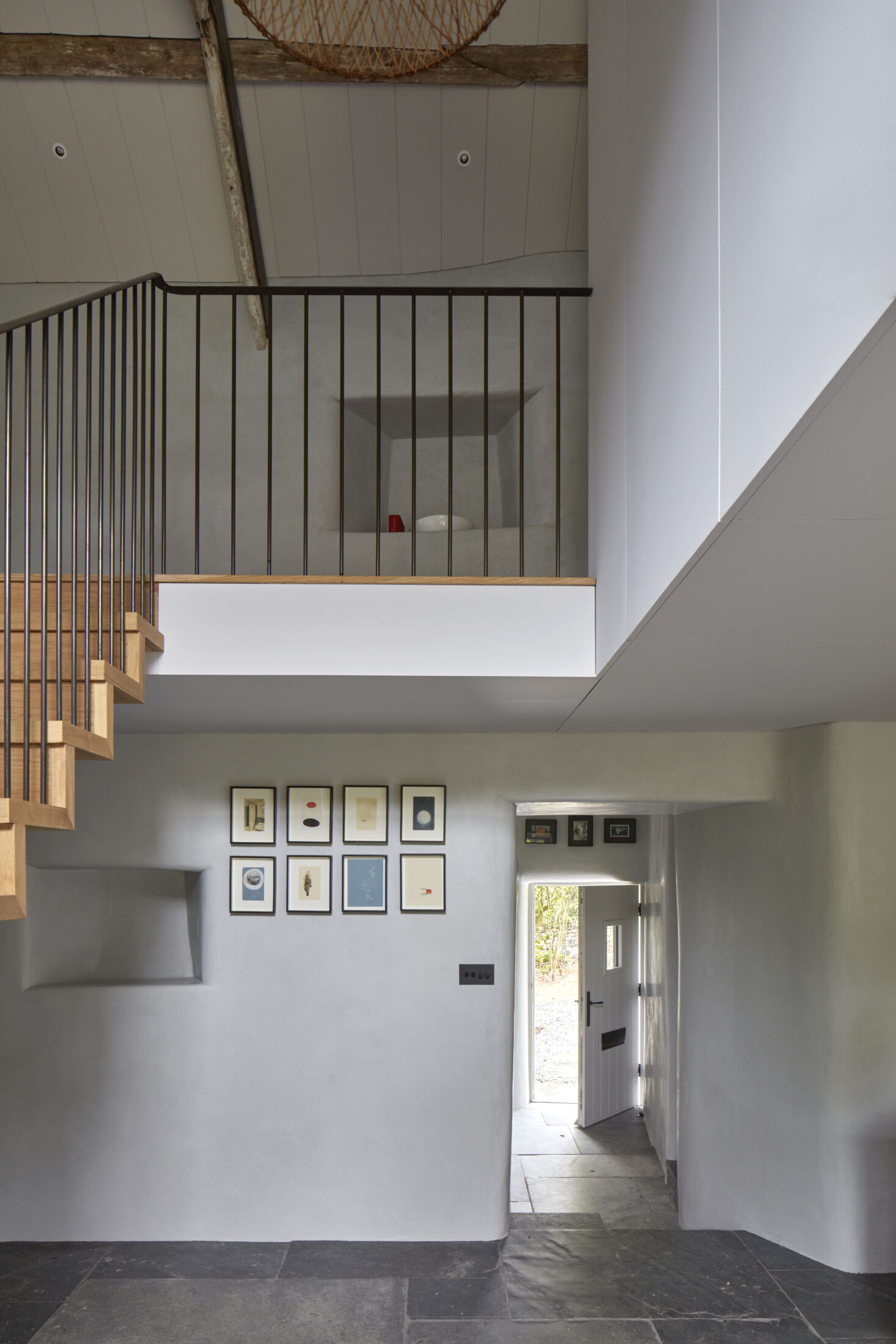 An Updated Cornish Longhouse by Tuckey Design Studio - Cozy Comfy Couch