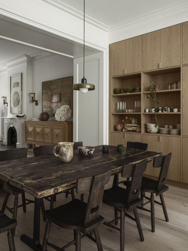 Adrienne Totoro's Brooklyn Brownstone Artfully Updated by Bangia Agostinho