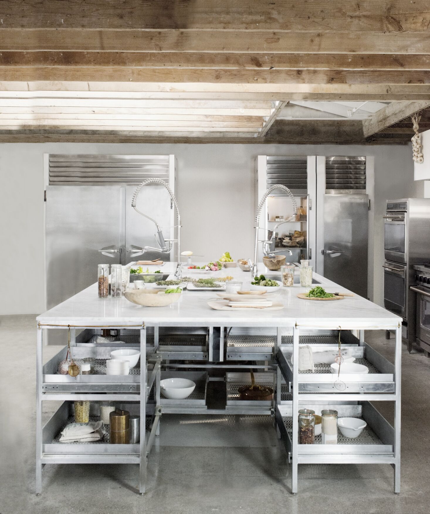 Commercial Family Kitchen in Calabasas by Designer Michaela Scherrer