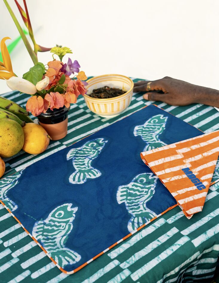 Oya Abeó: Nigerian-Made Textiles for the Table - Remodelista