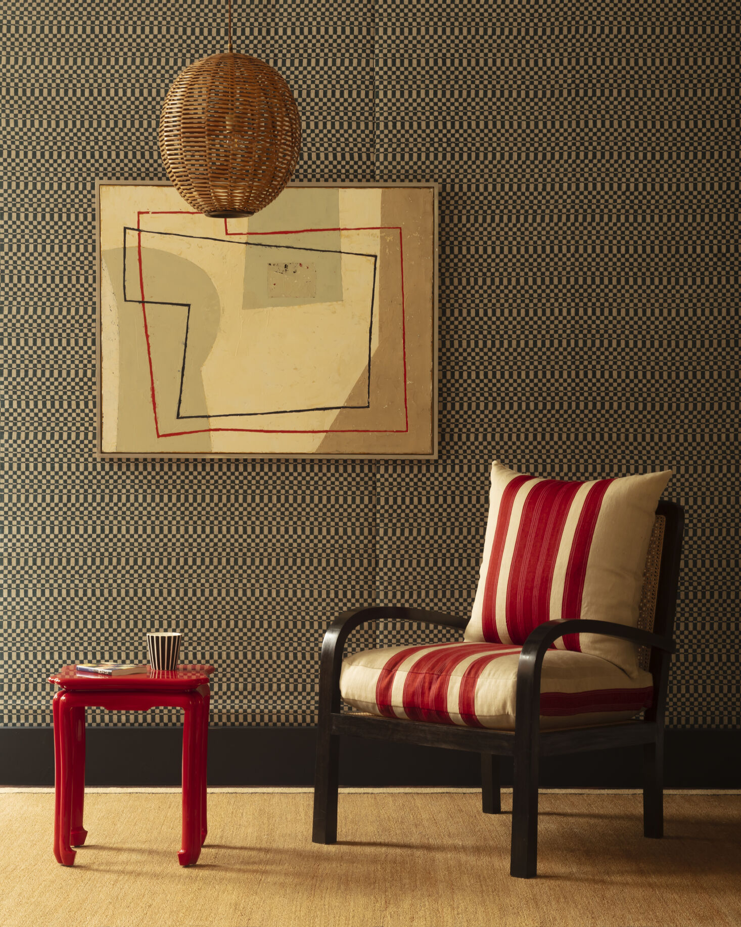 Living with a Mix of Patterns: Textiles, Wallpaper, and Rugs from ...