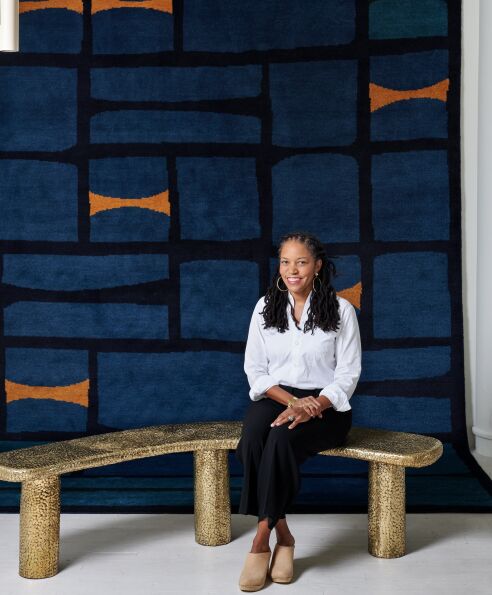 Little Wing Lee of Studio and Projects artisanal rugs