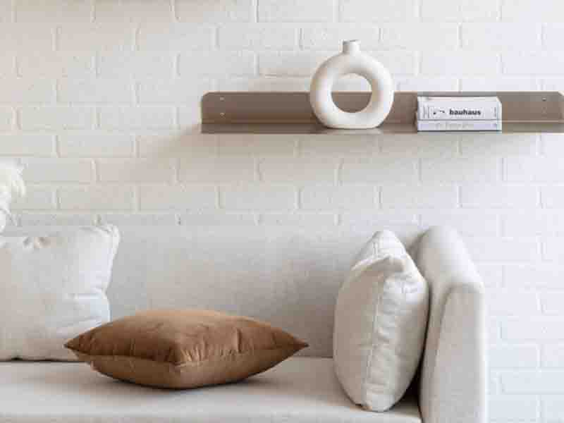 2 Piece Metal Accent Shelf
