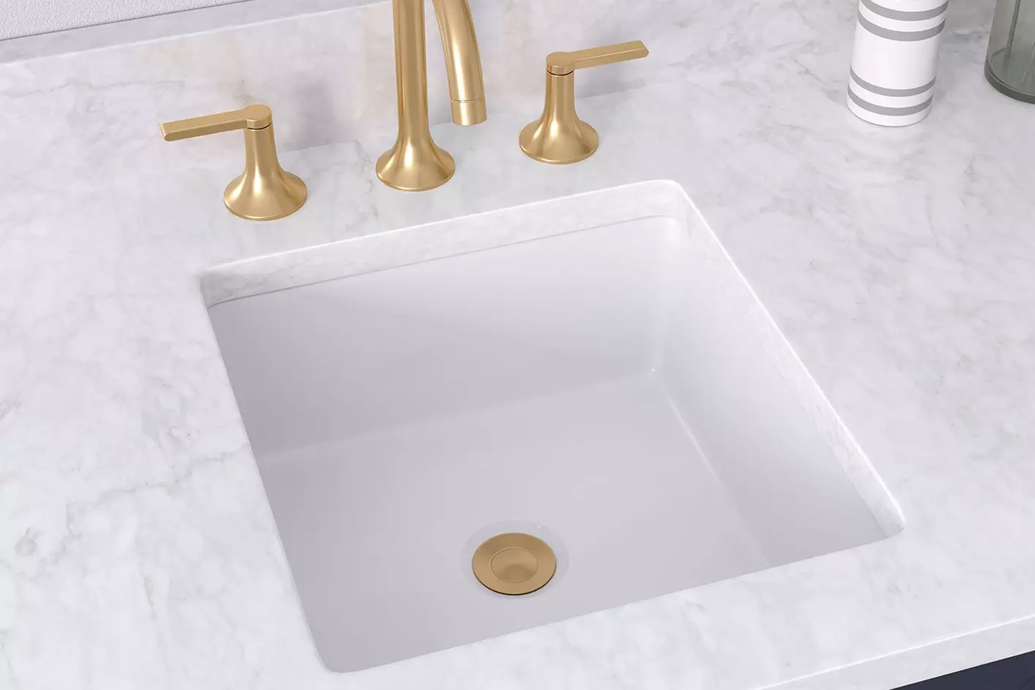 Square Undermount Bathroom Sinks: 10 Easy Pieces