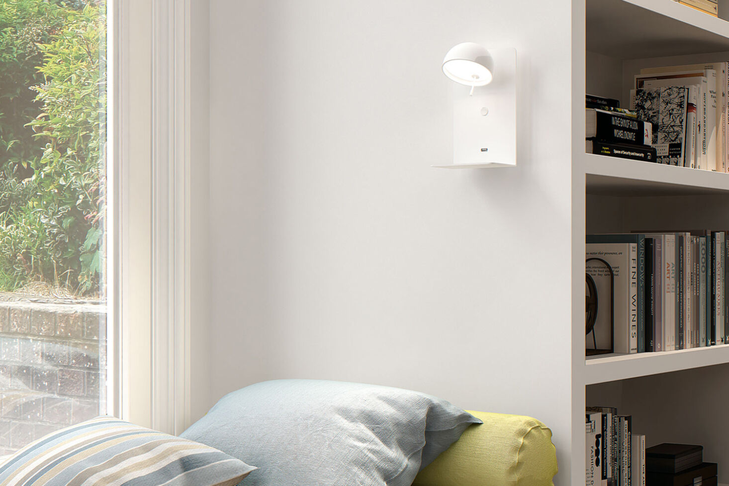 Best Bedside Wall Shelves with Lamps: 10 Easy Pieces