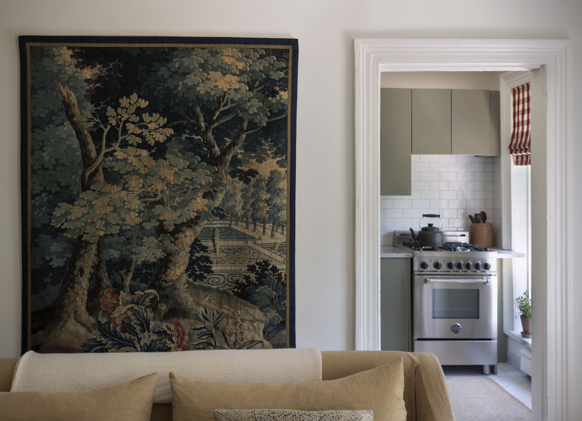 A Serene, Small West Village Apartment by English Designer Georgie Stogdon
