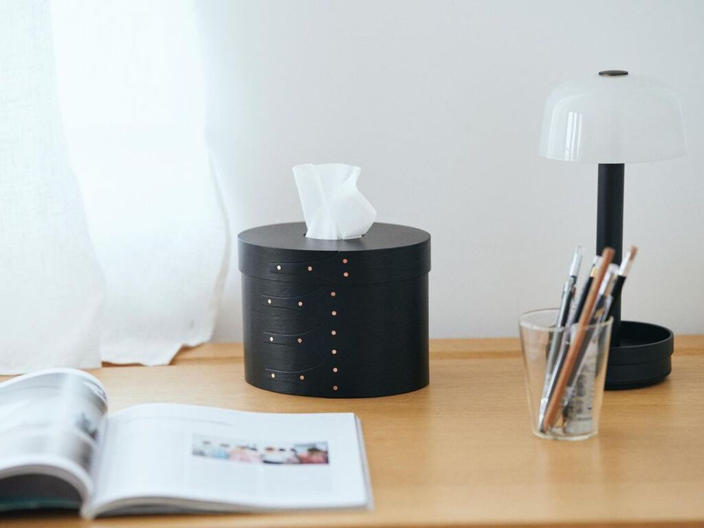 High/Low: The Shaker Box Tissue Dispenser from Japan