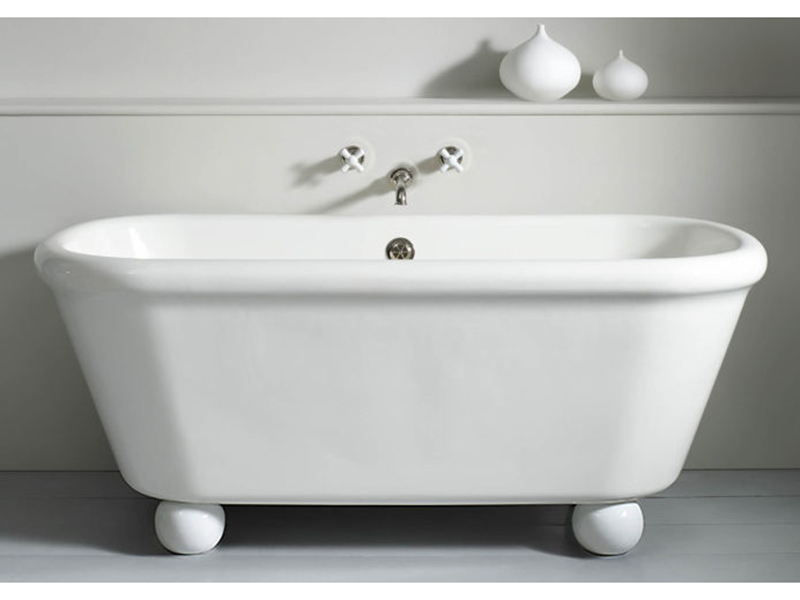 Rockwell Bath with Feet White
