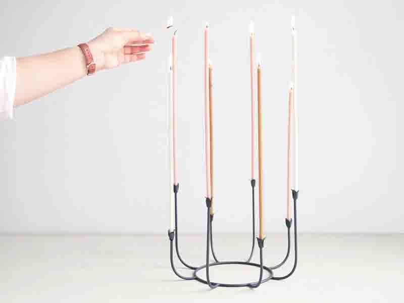 Beacon Long Stem Candelabra