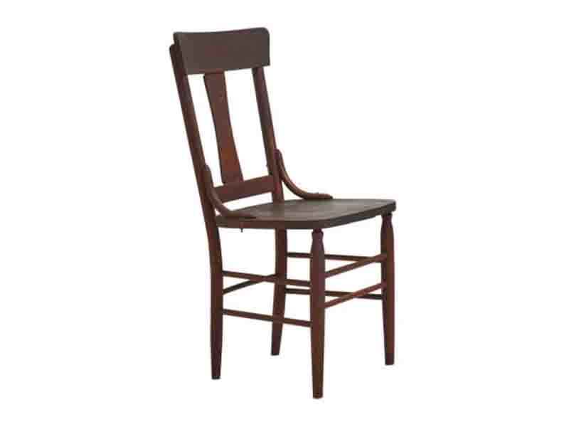 Vintage Traditional Set of Four Wood Chairs